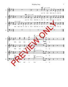 Sleighing Song (SATB) - Choral Clarity