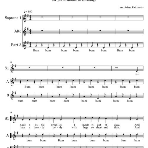 Sight-Singing Developmental Rubric - Choral Clarity