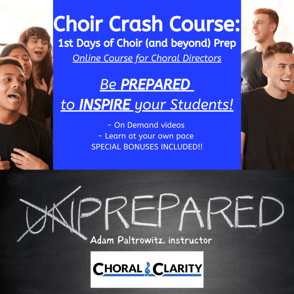 The 8 Steps To Prepare ALL Students to Sight-SIng